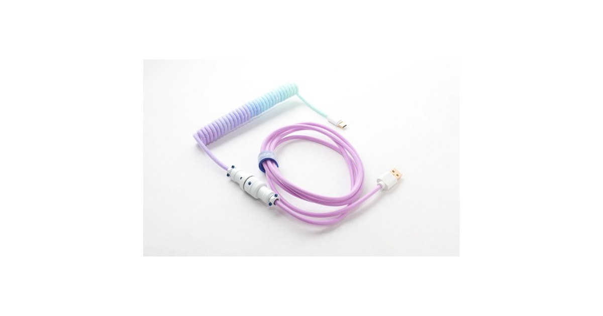 Ducky Coiled Cable V2 - Azure kabel