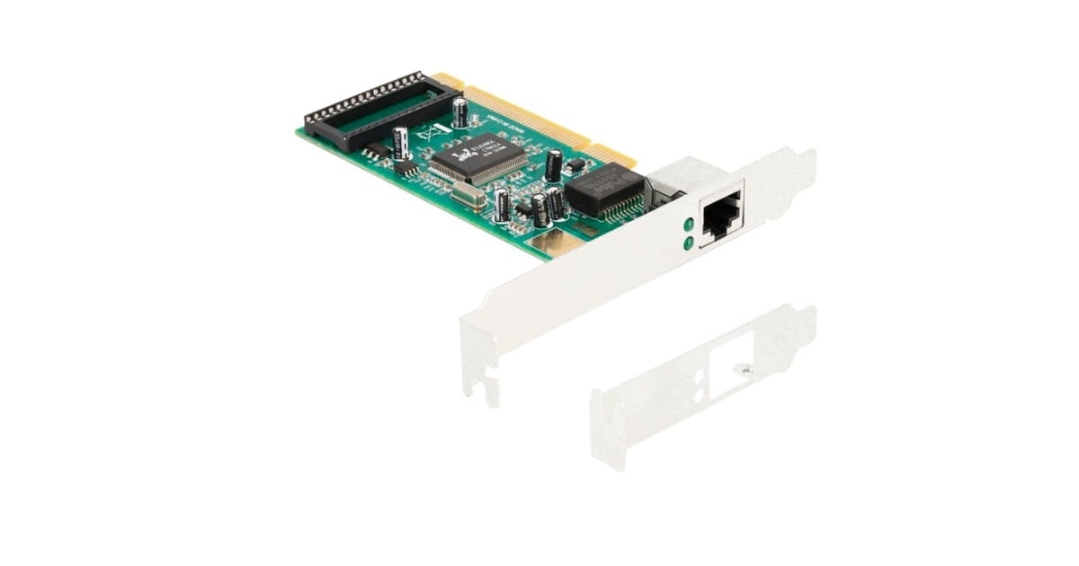 DeLOCK PCI Card to 1 x RJ45 Gigabit LAN RTL netwerkadapter