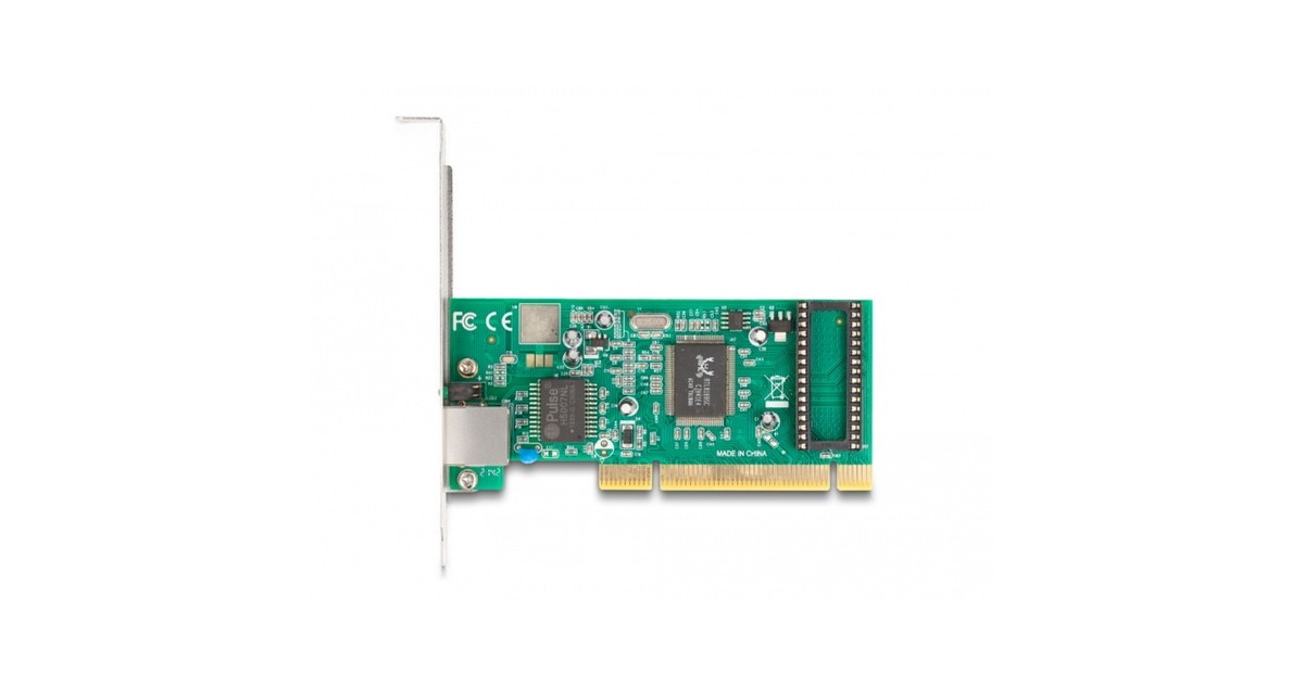 DeLOCK PCI Card to 1 x RJ45 Gigabit LAN RTL netwerkadapter