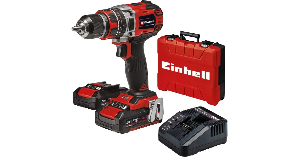 Einhell TE-CD 18/50 Li-i BL Kit 2.0 Klopboor-/ Schroefmachine ...