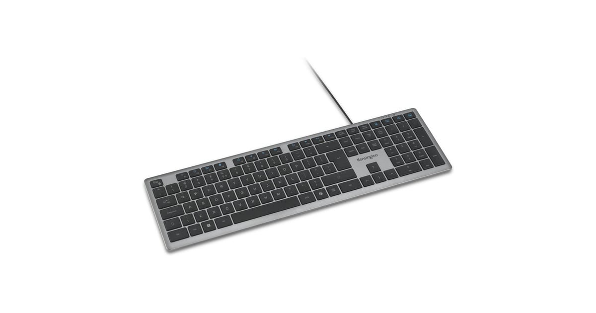 Kensington KB515 EQ USB-C/USB-A Wired Keyboard Grijs, US-International ...