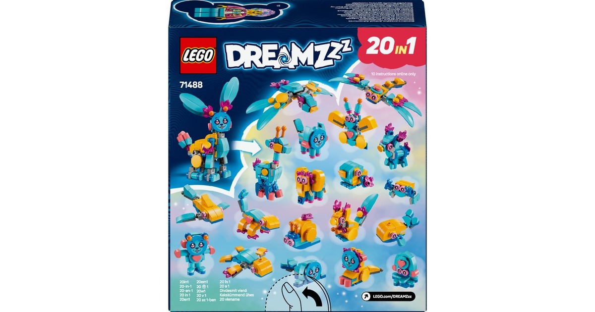 LEGO DREAMZzz - Bunchu's creatieve dierenavonturen Constructiespeelgoed ...