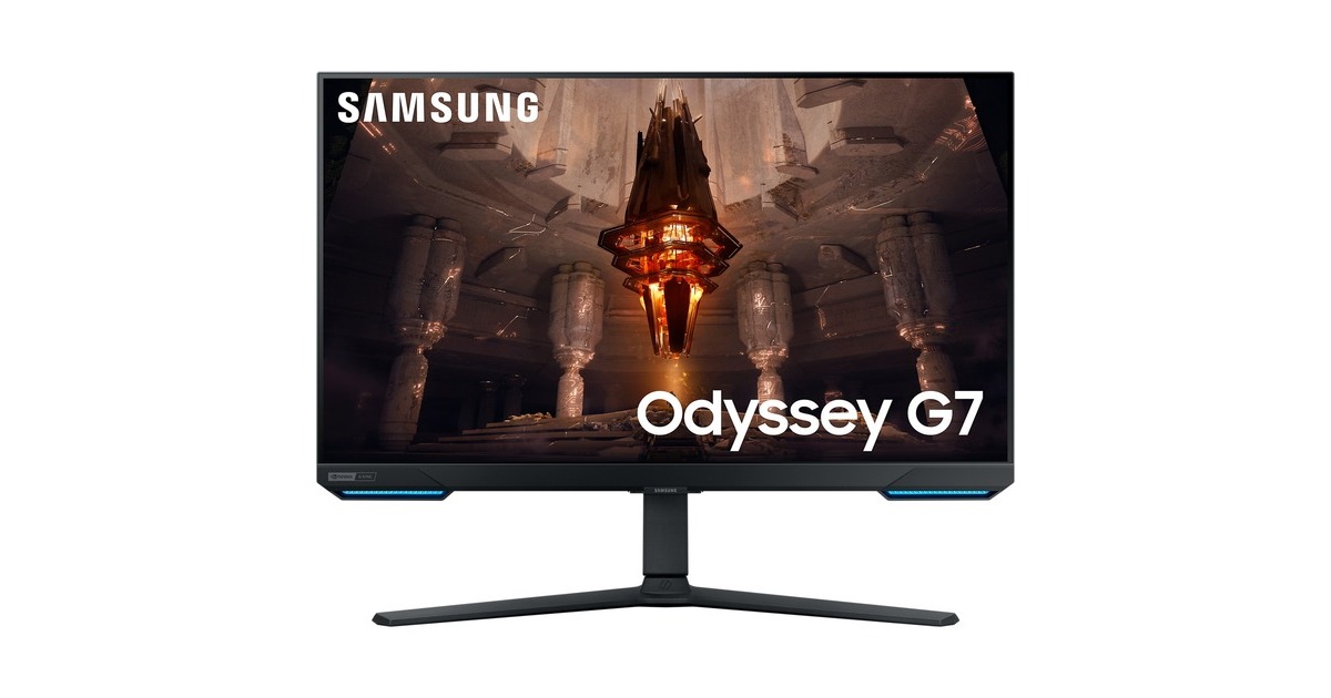 Samsung Odyssey G7 G70B 32" 4K UHD gaming monitor Zwart, 2x HDMI, 1x ...