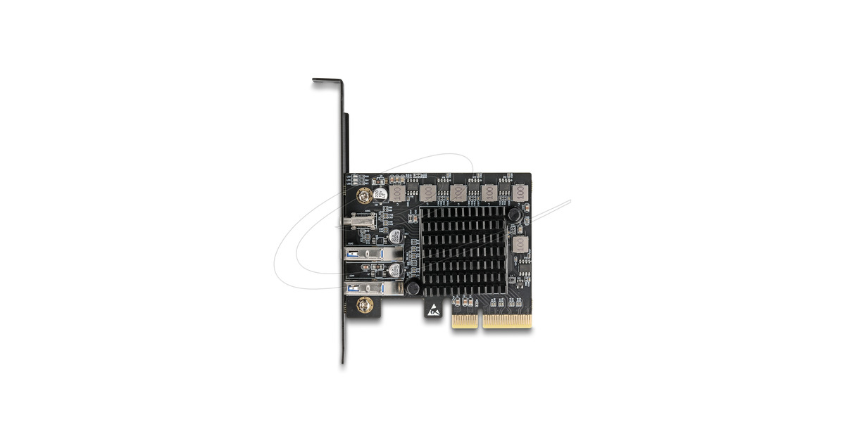 DeLOCK PCI Express x4 Card to 1 x USB Type-C™ 20 Gbps + 2 x Type-A 10 ...
