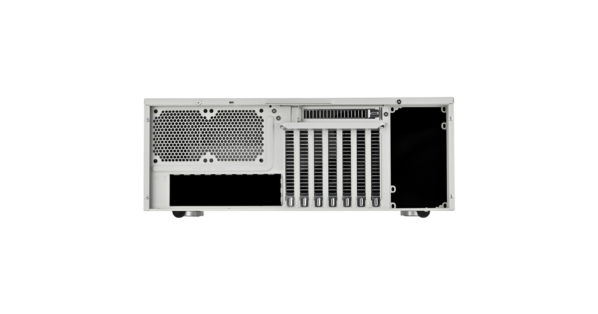 SilverStone FLP01 HTPC behuizing Crème | 2x USB-A | 1x USB-C