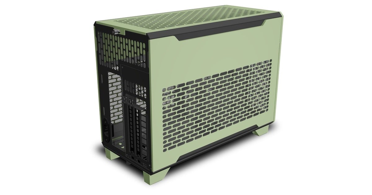 Thermaltake TR100 Matcha Green mini tower behuizing Lichtgroen | 2x USB ...