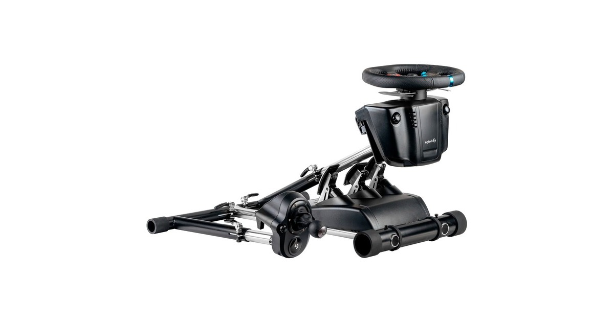 Wheel Stand Pro Deluxe V2 + RGS houder Zwart, Voor Logitech G29 / G920 ...