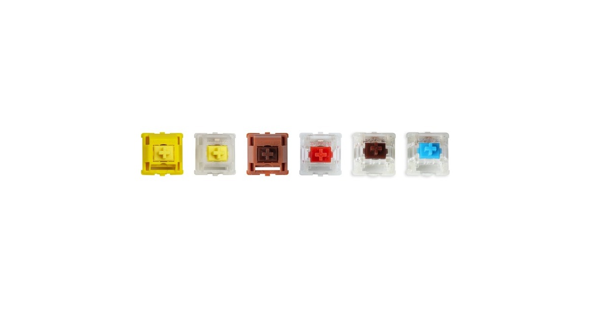 Keychron Gateron Cap V2 Blue Switch-Set keyboard switches Blauw ...