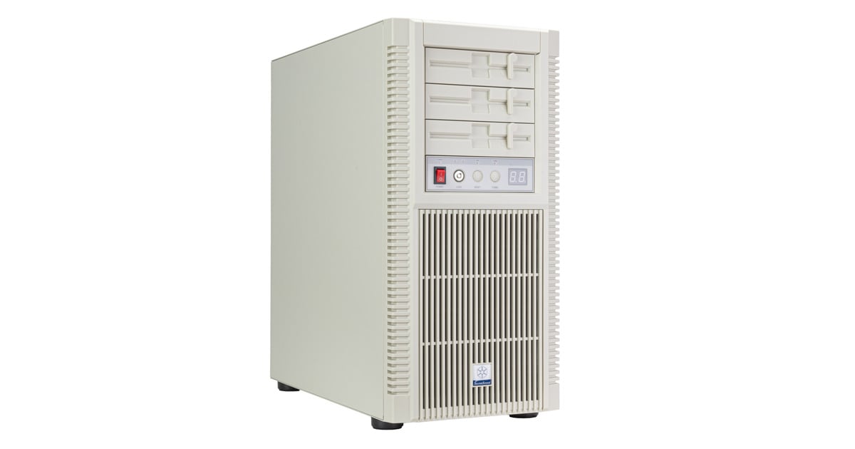 SilverStone FLP02 midi tower behuizing Wit | 2x USB-A | 1x USB-C