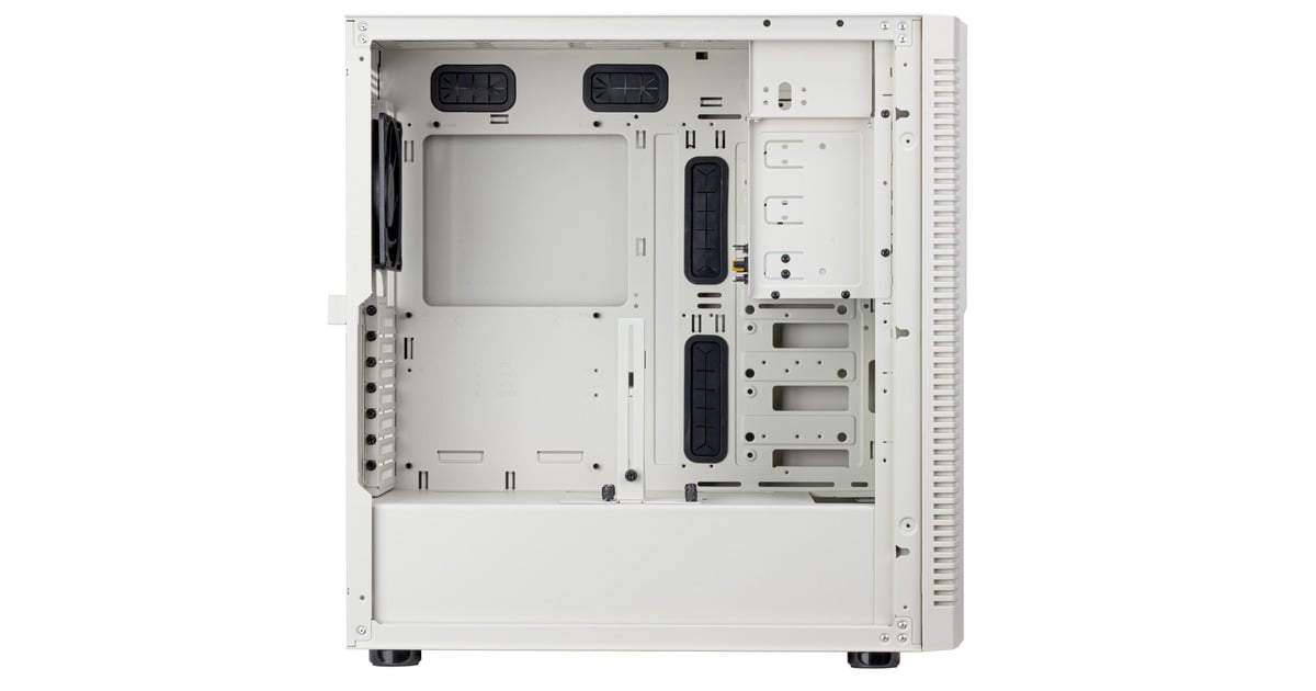 SilverStone FLP02 midi tower behuizing Wit | 2x USB-A | 1x USB-C