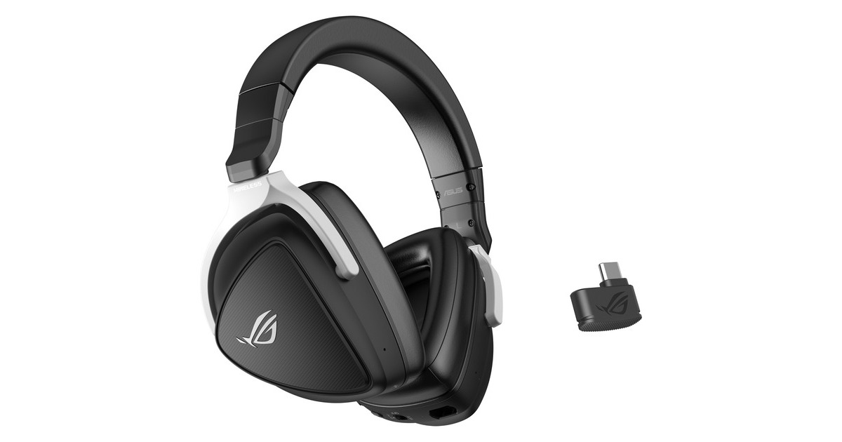 ASUS ROG Delta S Wireless over-ear gaming headset Zwart, Bluetooth, 2,4 ...