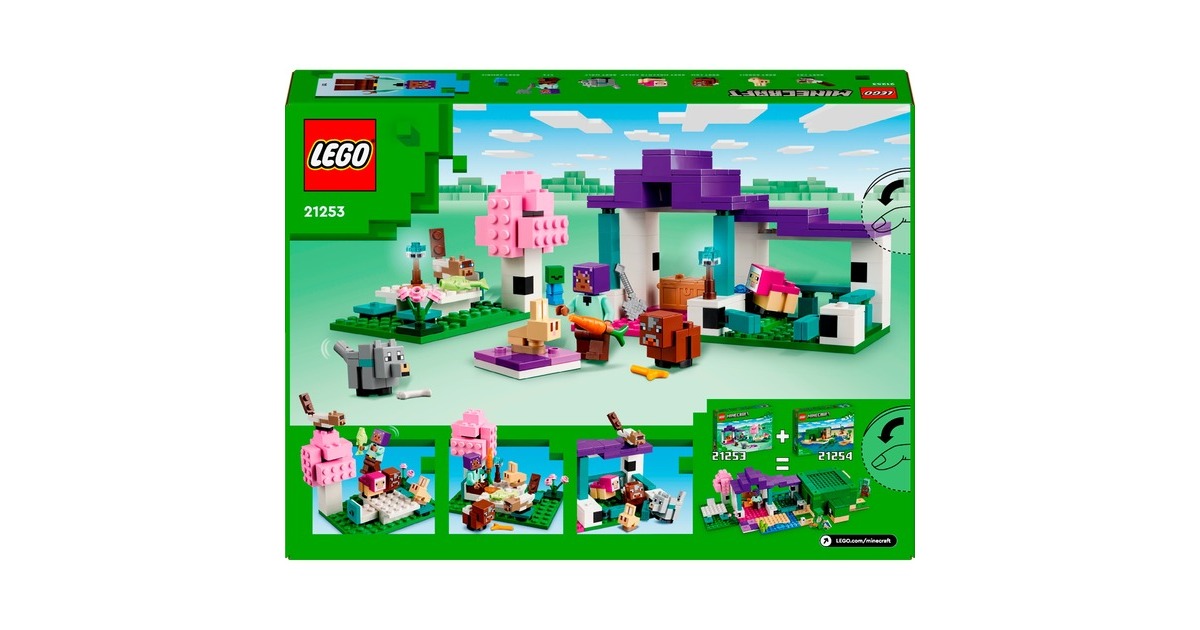 LEGO Minecraft - De dierenopvang Constructiespeelgoed 21253
