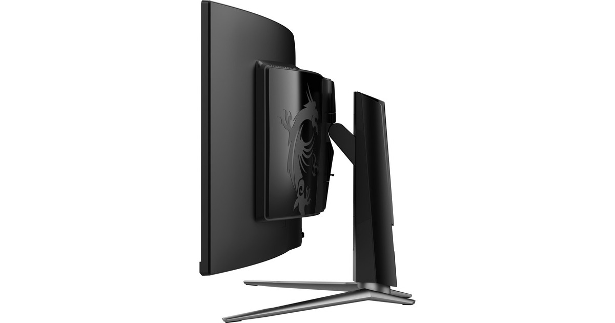MSI MPG 491CQP QD-OLED 49" Curved UltraWide gaming monitor Zwart, 2x ...