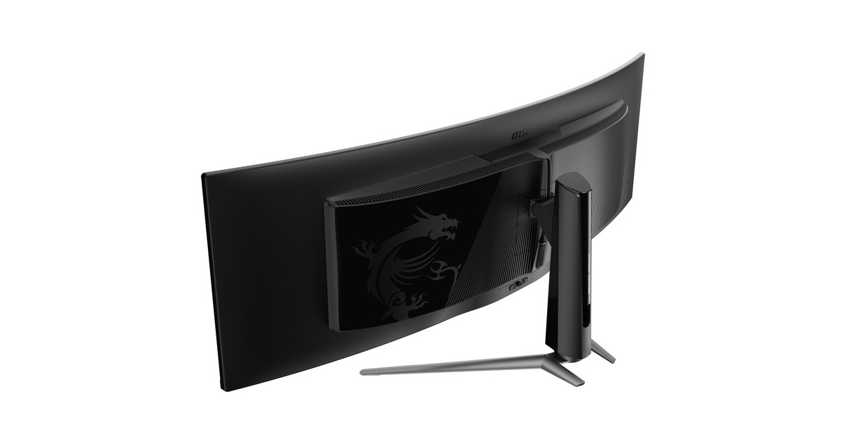 MSI MPG 491CQP QD-OLED 49" Curved UltraWide gaming monitor Zwart, 2x ...