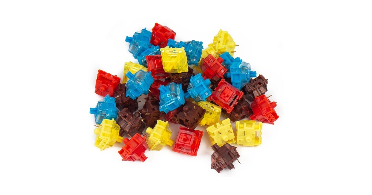 Keychron Gateron Phantom Switch set - Brown, 110 Switches keyboard ...