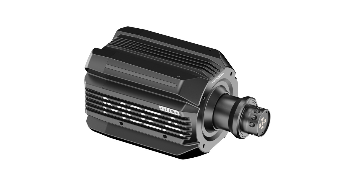 MOZA Racing R21 Ultra Direct Drive Wheel Base Zwart