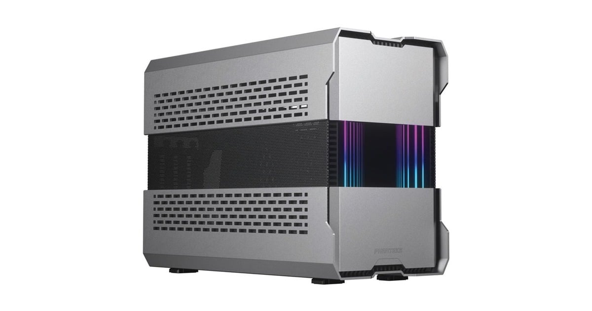 Phanteks Evolv Shift XT mini tower behuizing Zilver | 1x USB-A | 1x USB ...