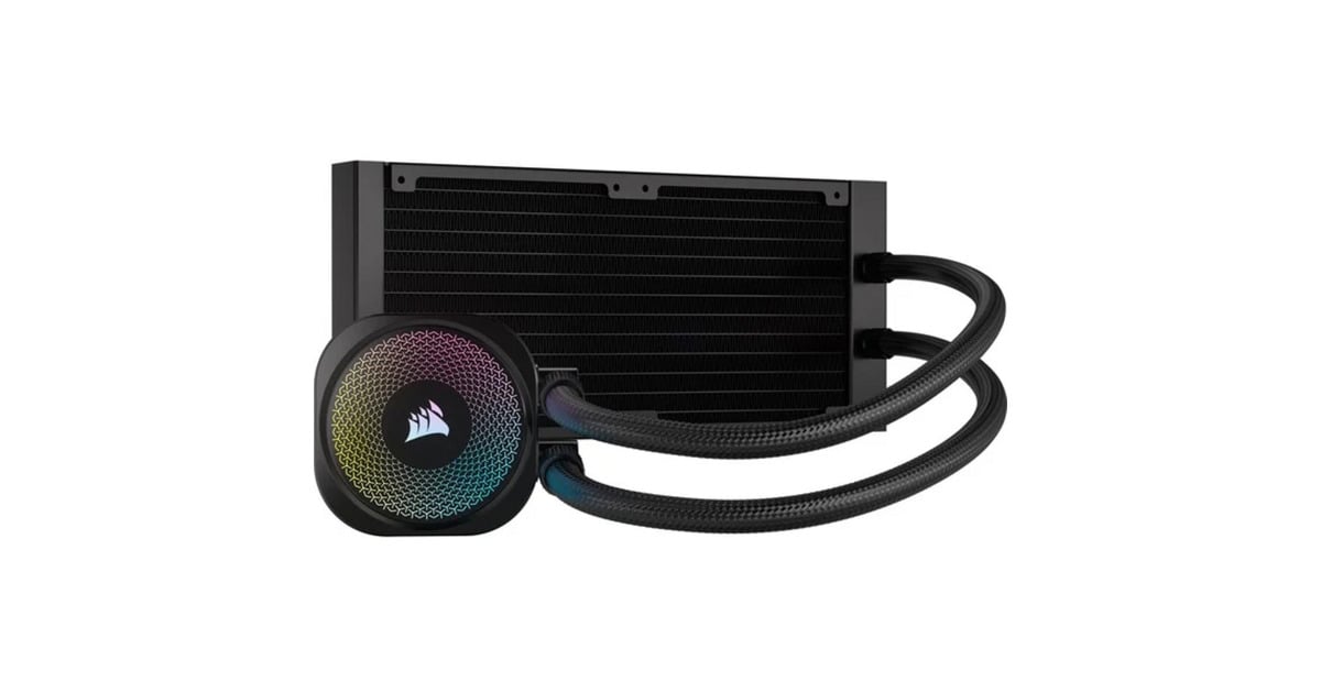 Corsair iCUE LINK TITAN 240 RX RGB Refurbished waterkoeling Zwart