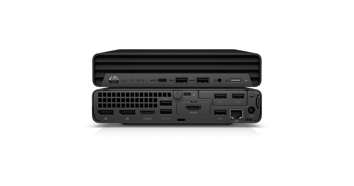 HP EliteDesk 800 G6 Refurbished mini-pc Zwart | i5-10500T | UHD ...