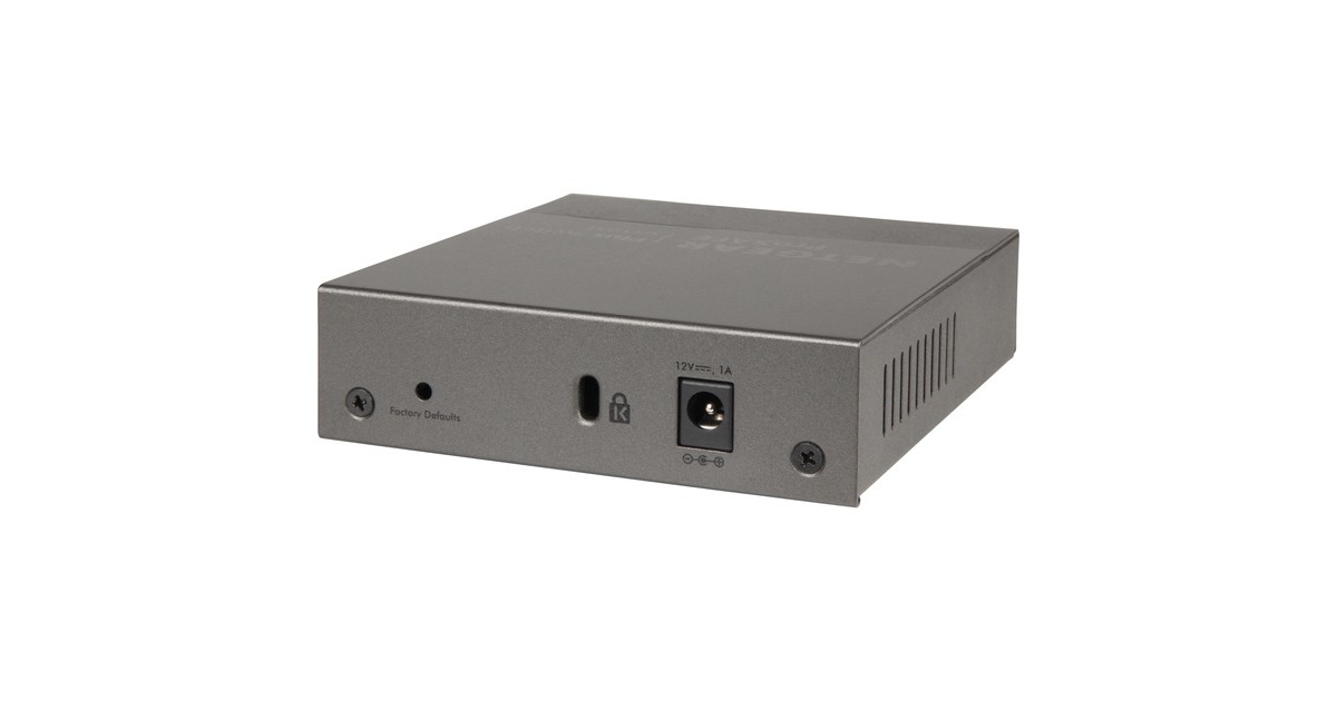 NETGEAR ProSAFE GS105E v2, 3 pack switch Grijs