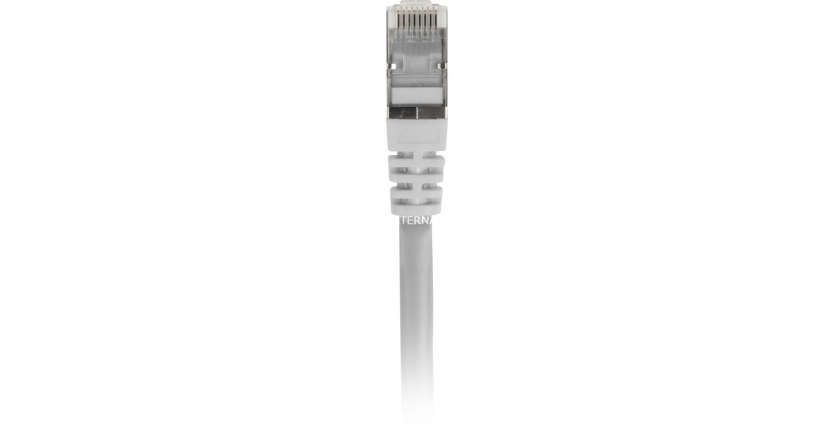 Sharkoon Patchkabel SFTP, RJ-45 met Cat.7a Grijs, 2 meter, Ruwe kabel