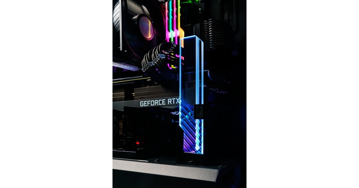 Cooler Master ARGB GPU Support Bracket houder Zwart/transparant