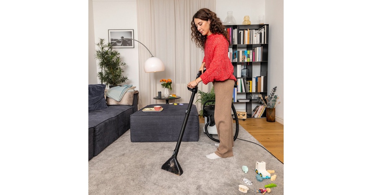 Kärcher Sproei-extractiereiniger SE 4 tapijt- en vloerreiniger Wit, 1. ...