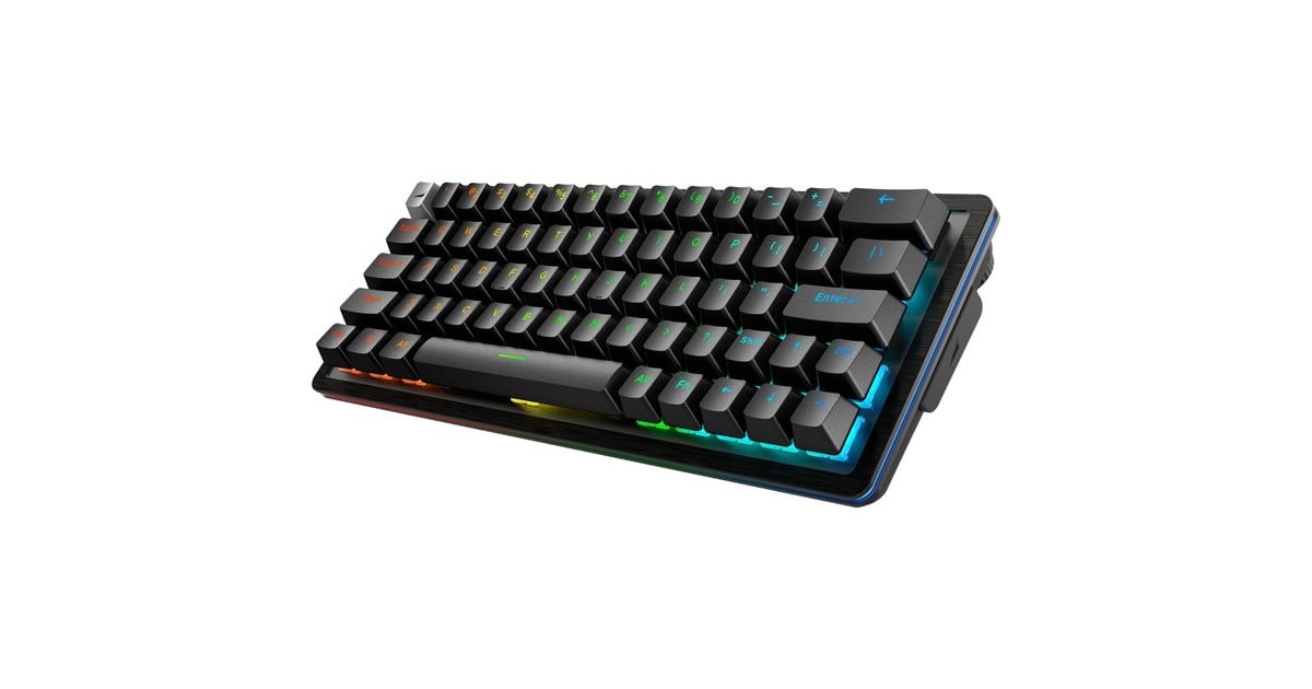 MOUNTAIN Everest 60, gaming toetsenbord Zwart, US lay-out, MOUNTAIN ...