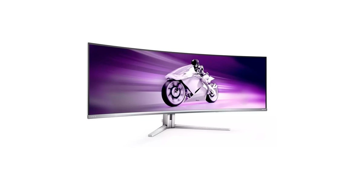 Philips Evnia 49M2C8900 QD OLED 48.9" Curved UltraWide gaming monitor ...