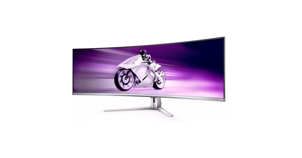 Philips Evnia 49M2C8900 QD OLED 48.9" Curved UltraWide gaming monitor ...