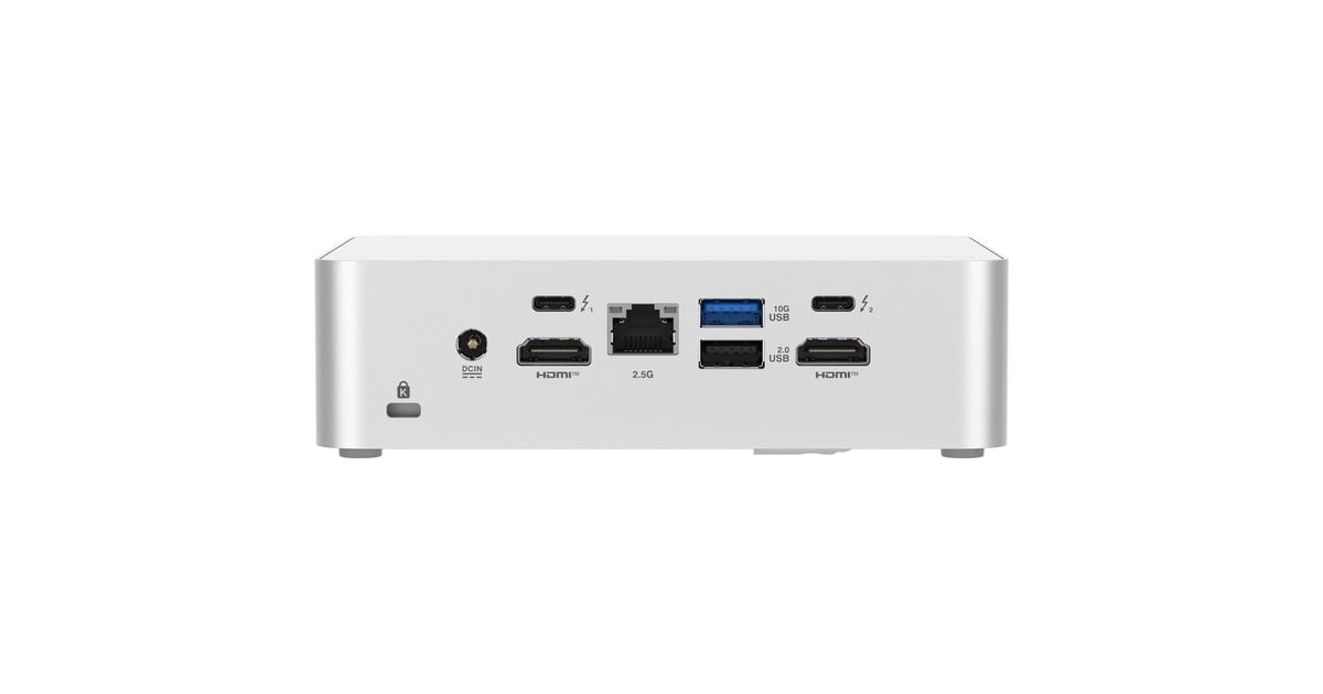 ASUS NUC 15 Pro Plus Kit RNUC15CRSU500002 barebone Wit | Core Ultra 5 ...
