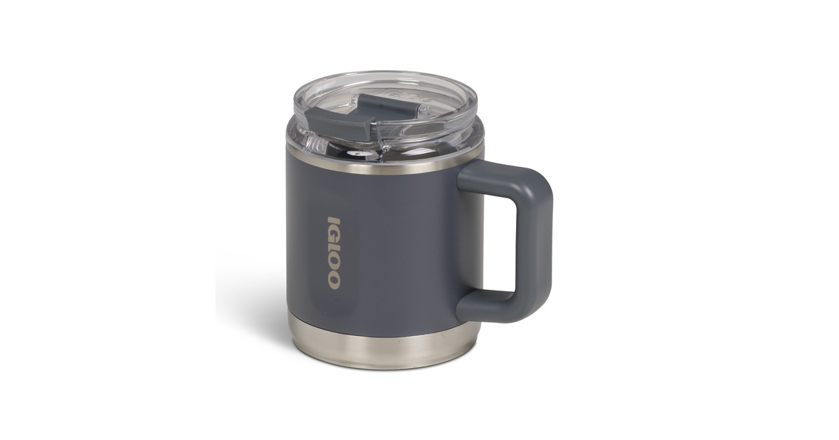 Igloo Coffee Mug, 0,44 liter drinkfles Carbon