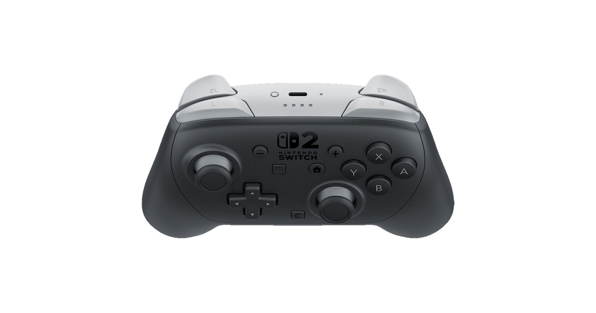 Nintendo Switch 2-Pro-controller Zwart, Bluetooth, NFC