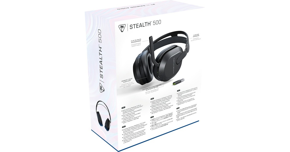 Turtle Beach Stealth 500 over-ear gaming headset Zwart, PlayStation 4 / ...