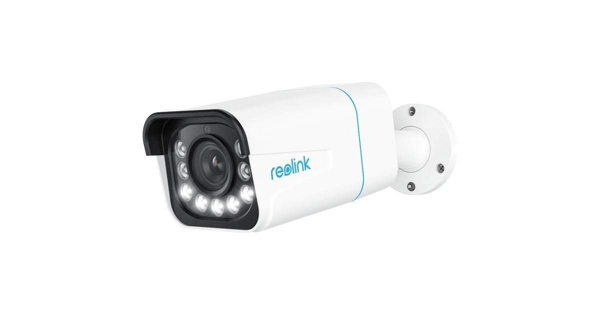 Reolink RLC-811A met spotlights beveiligingscamera Wit, 8 MP, PoE