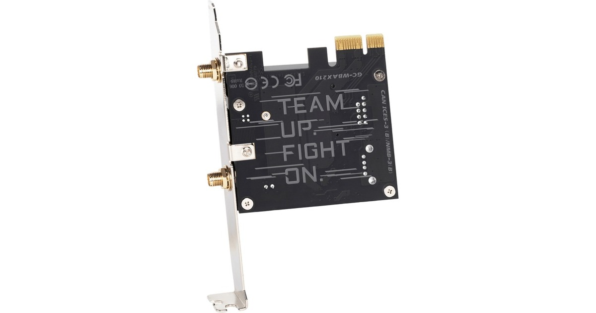 GIGABYTE AORUS GC-WBAX210 wlan adapter Zwart