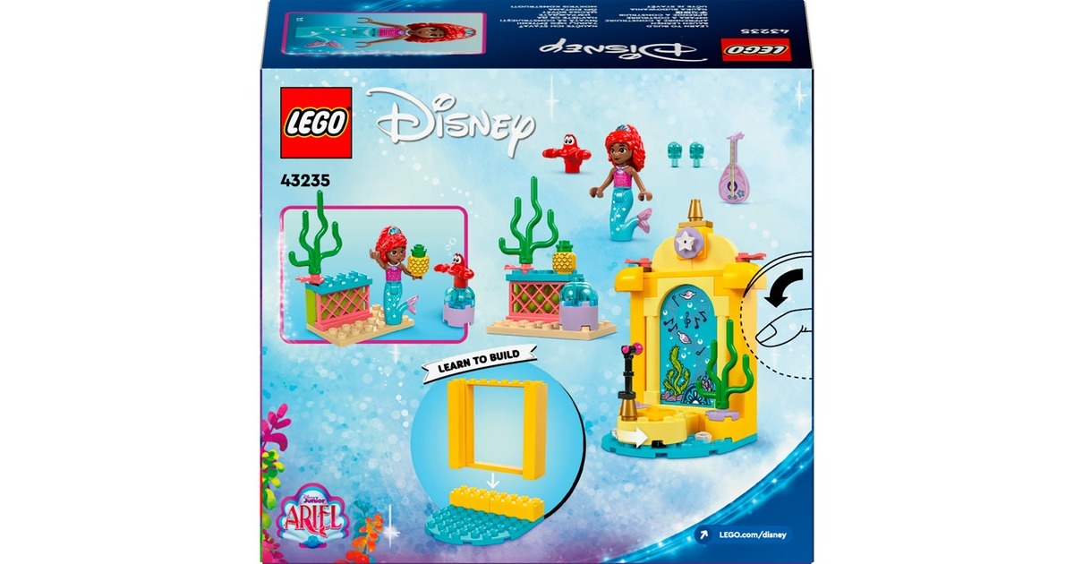 LEGO Disney Princess - Ariëls muziekpodium Constructiespeelgoed 43235