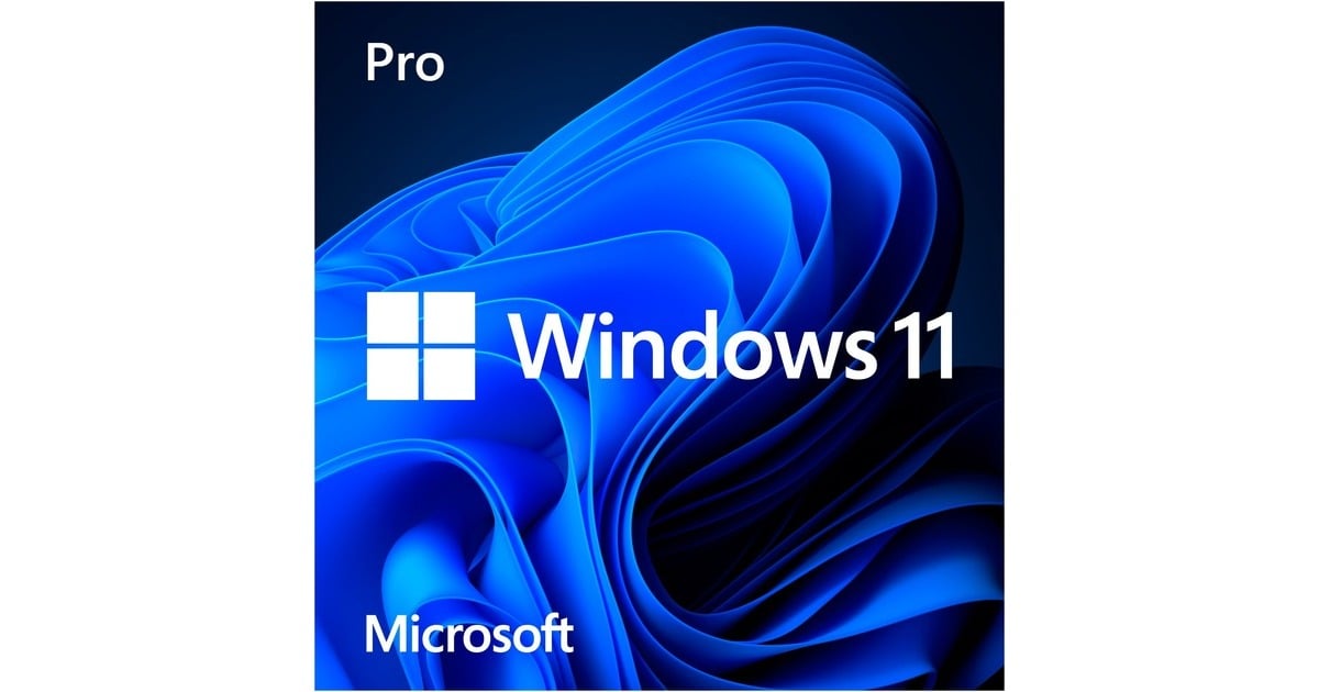 Microsoft Windows 11 Pro (Engelstalig) software Engels