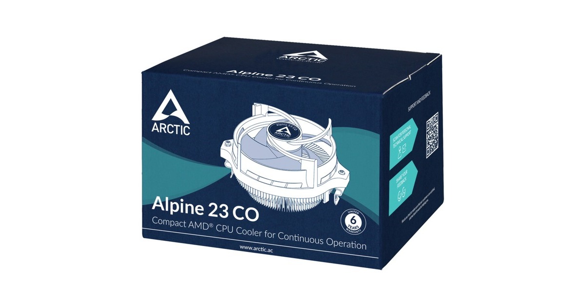 ARCTIC Alpine 23 CO cpu-koeler 4-pin PWM