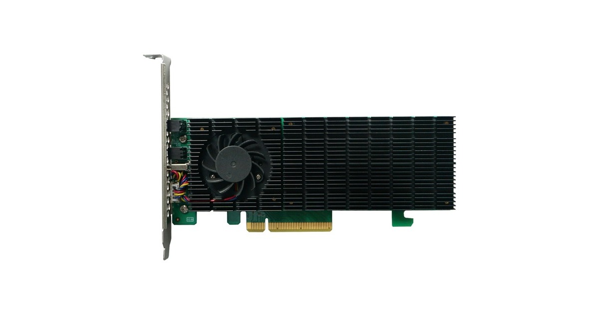 HighPoint SSD6202A 2x M.2 interface kaart