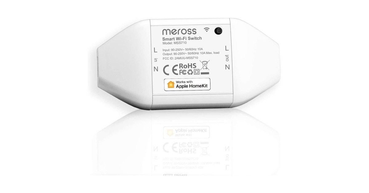 Meross MSS710 Smart Wi-Fi Switch schakelaar