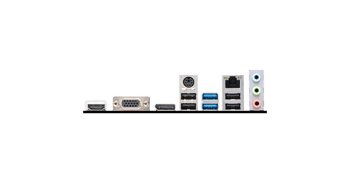 MSI PRO H610M-G socket 1700 moederbord Gb-LAN, Sound, µATX