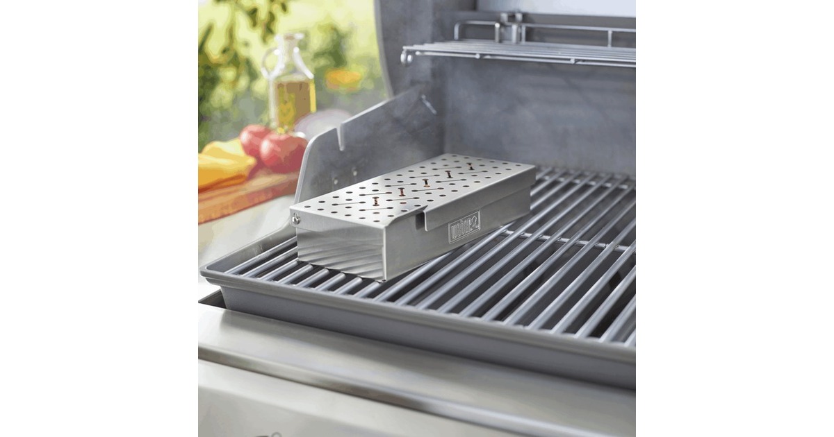 Weber Smoker Box rookbox Roestvrij staal