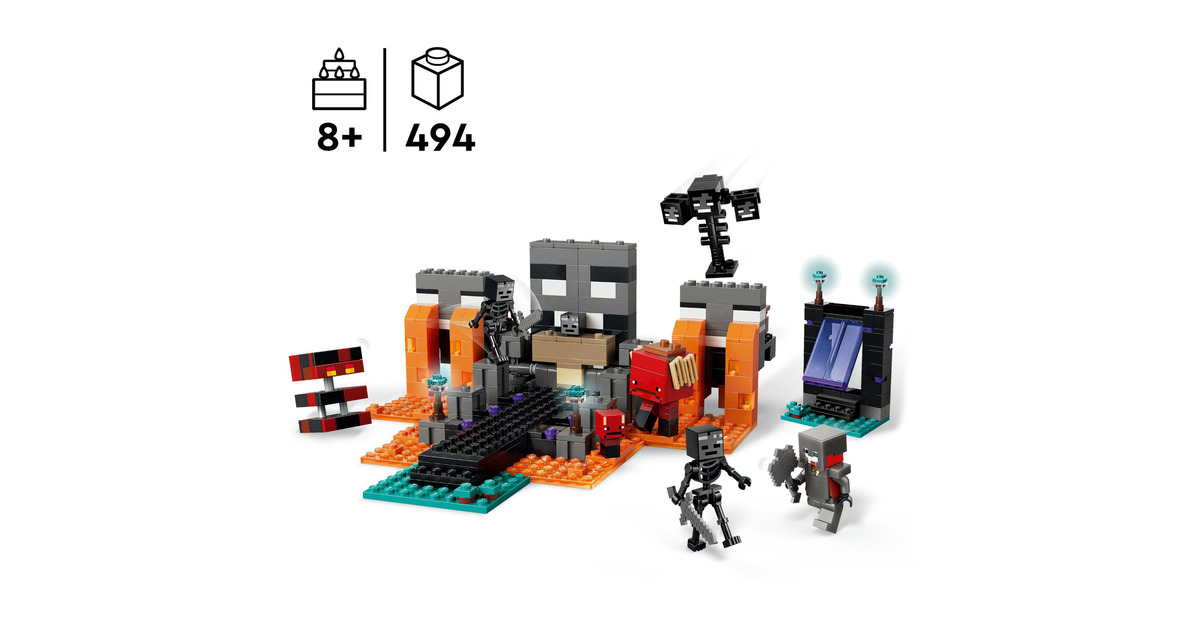 LEGO Minecraft Wither Battle Constructiespeelgoed