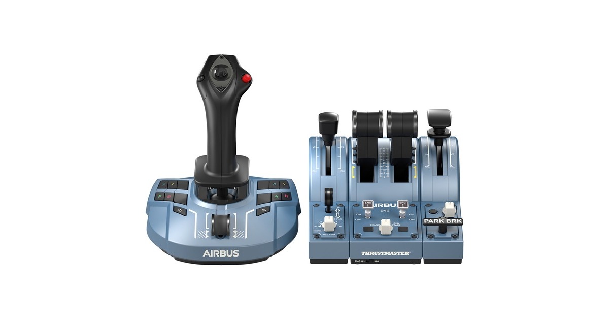 Thrustmaster TCA Captain Pack X Airbus Edition gaming set Zwart, Pc ...