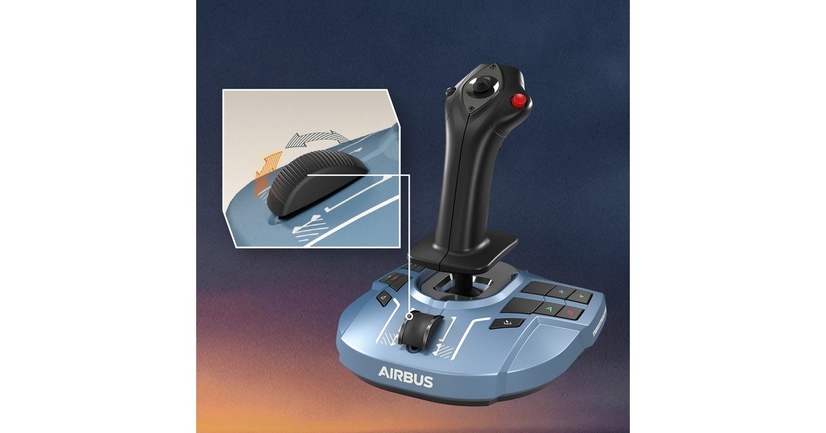 Thrustmaster TCA Captain Pack X Airbus Edition gaming set Zwart, Pc ...