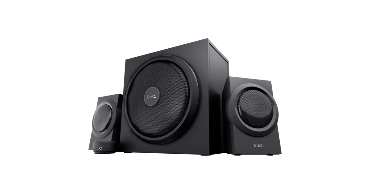 Trust Yuri 2.1 Speaker Set pc-luidspreker Zwart