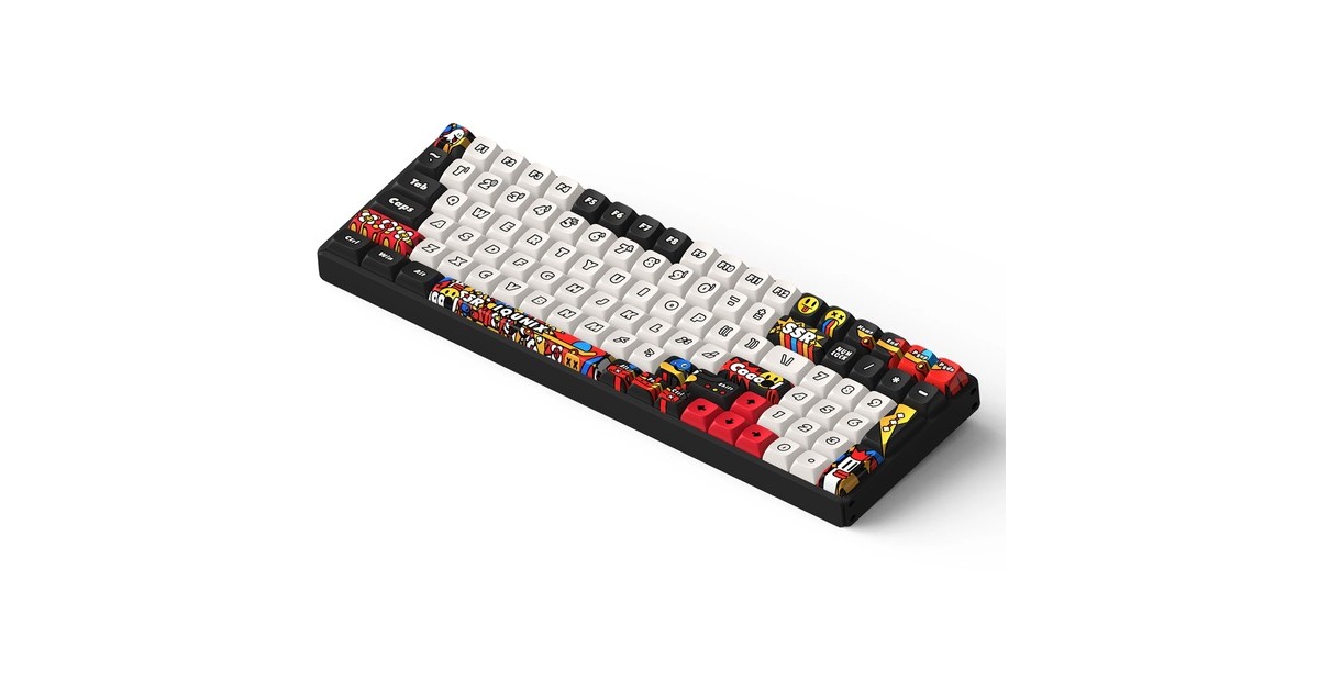 IQUNIX F97 Graffiti Diary Wireless Mechanical Keyboard, gaming ...