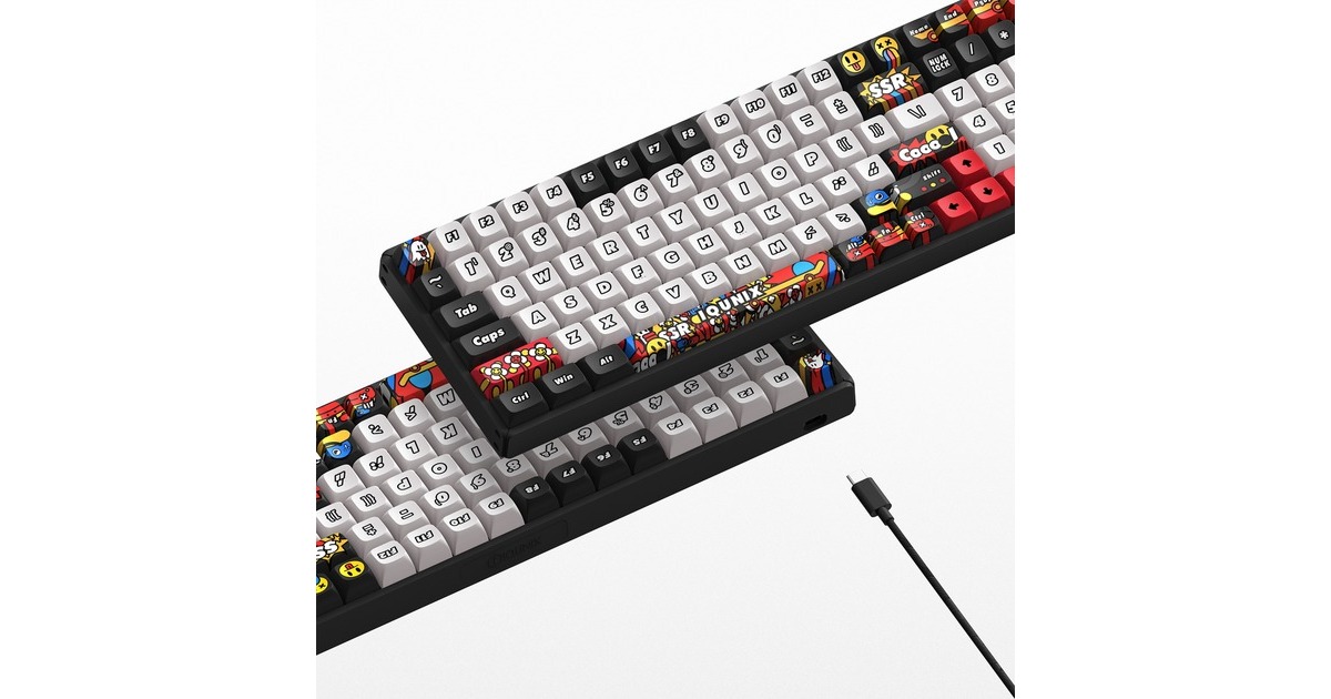 IQUNIX F97 Graffiti Diary Wireless Mechanical Keyboard, gaming ...