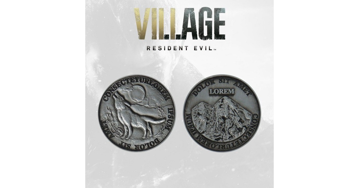 Diverse Resident Evil VIII: Currency Limited Edition Coin decoratie